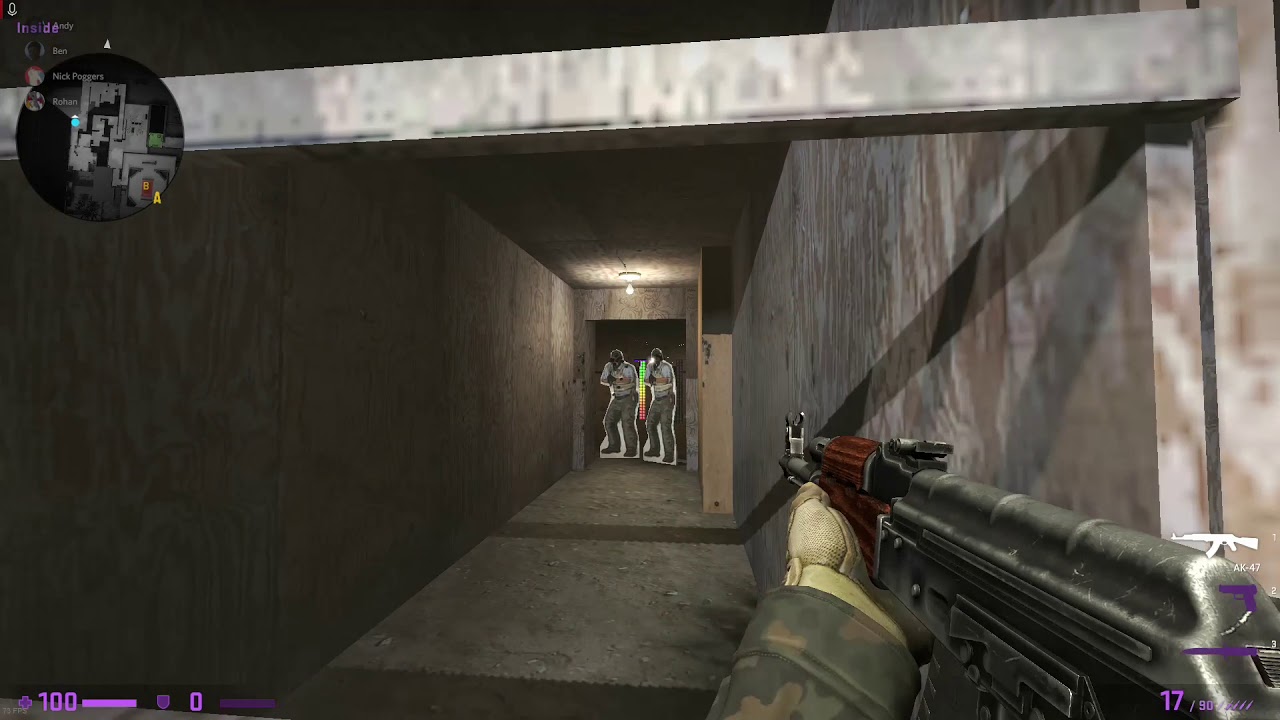 CSGO Gun Range in 25.1 - YouTube