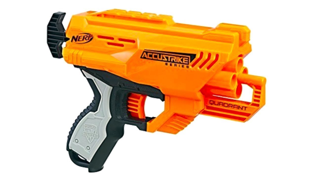 Nerf News - NERF N-Strike Elite Accustrike Quadrant - YouTube