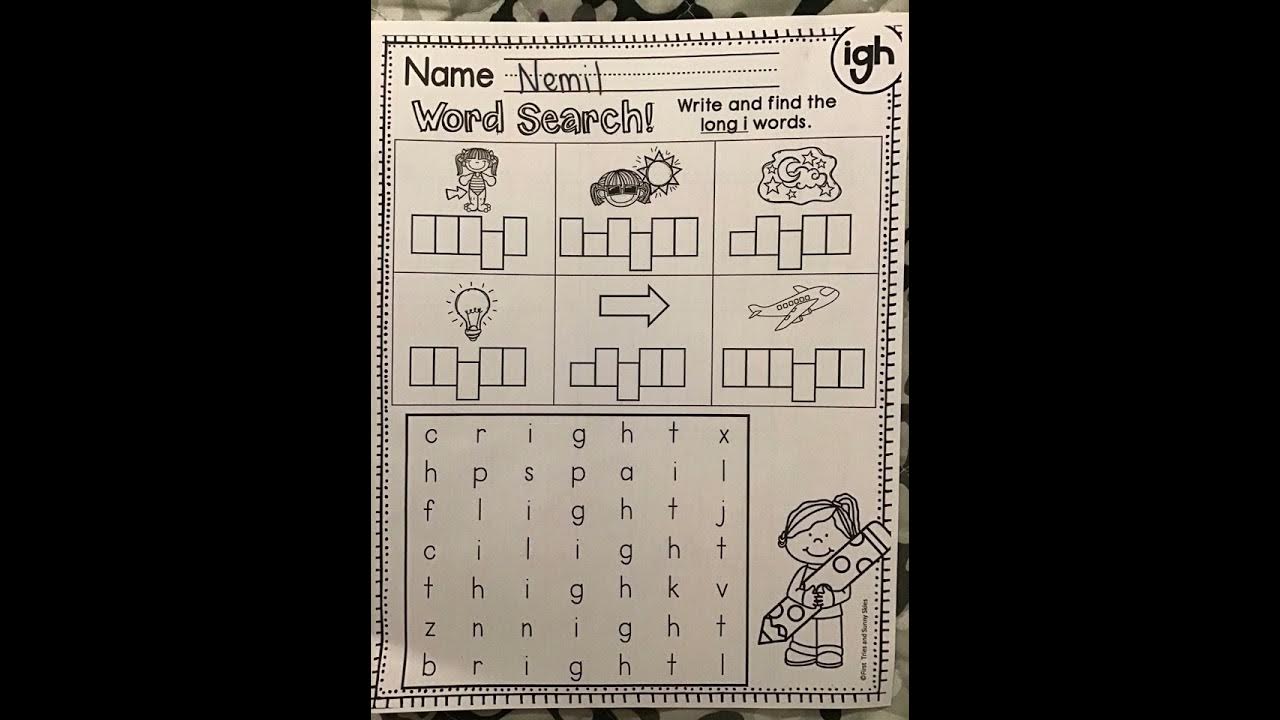 Word Work Lesson 27 Day 1 - YouTube