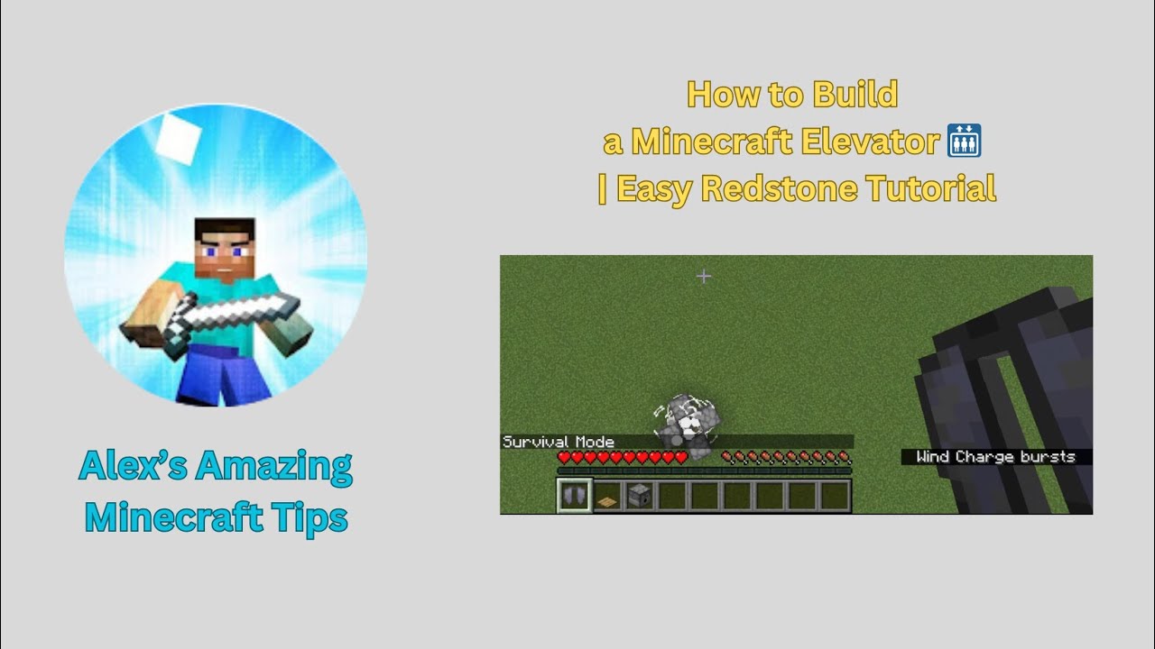 How to Build a Player Launcher in Minecraft 🚀 | Easy Redstone Tutorial ...