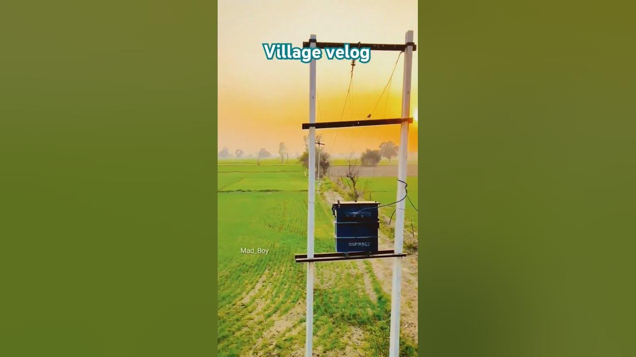 My first village velog please support me #trending #youtubeshorts #shorts - YouTube