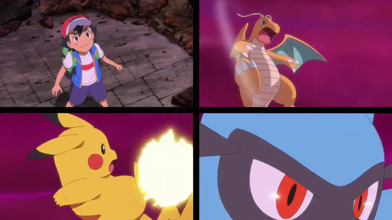 Eternataus Vs Ash/Goh/leon/Riolu and raboot evolves~Rise[AmV] - YouTube