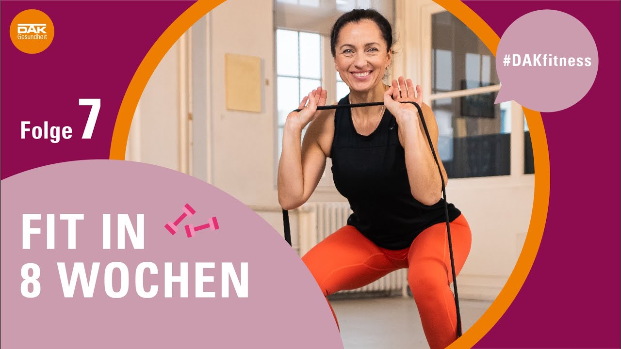 Fit in 8 Wochen: Folge 7 | #DAKfitness | DAK-Gesundheit - YouTube