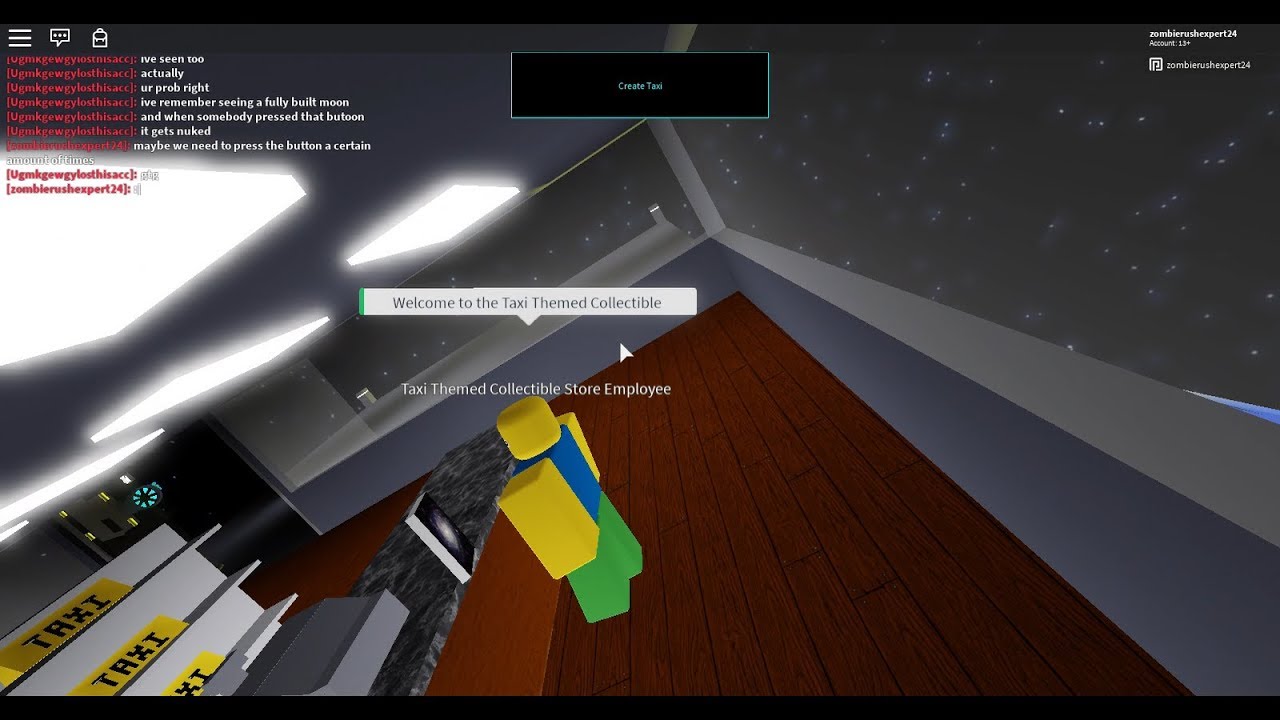 Roblox TSE 36- How do you get space taxi??? - YouTube