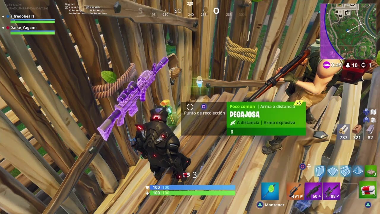 Fortnite | Wancy volador y mas suerte - YouTube