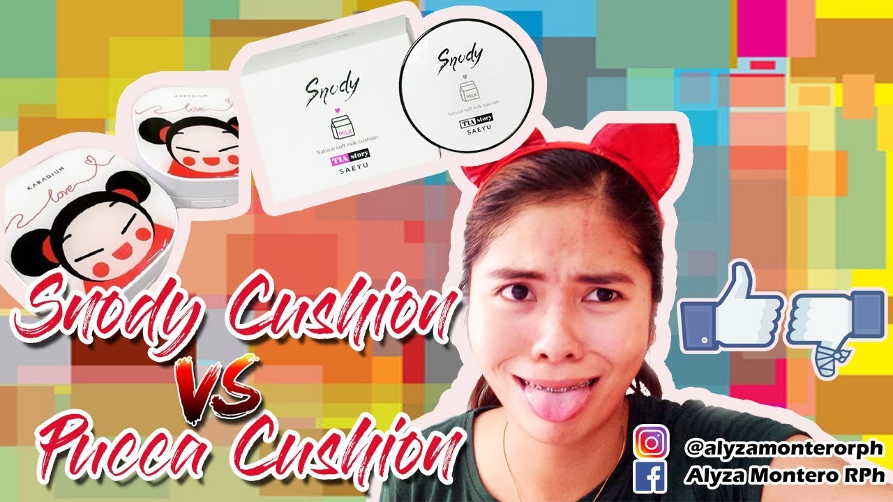 Snody Cushion vs Pucca Cushion (Comparison,Review,Unboxing) - YouTube