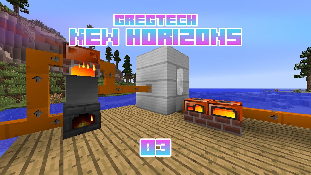 Gregtech: New Horizons | Серия 3 [Бойлер и цистерна] - YouTube