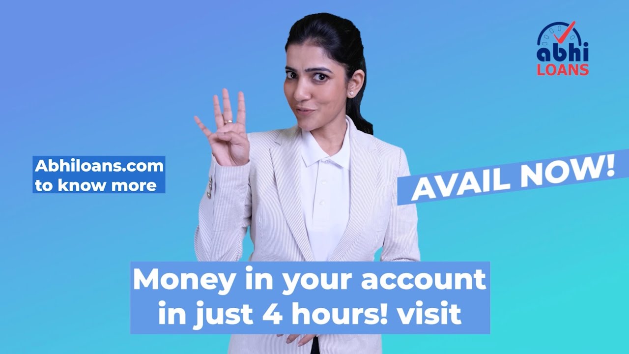 Quick Loan within 4 hours with Abhi Loans - YouTube