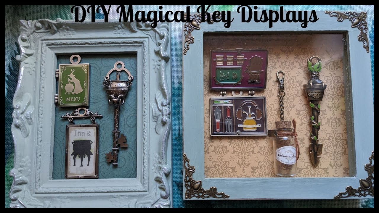 How to Display Your Magical Keys - using Thrift Store Finds - Harry ...