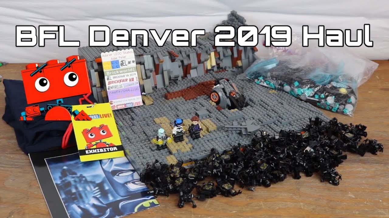 Brick Fest Live Denver 2019 Haul - YouTube