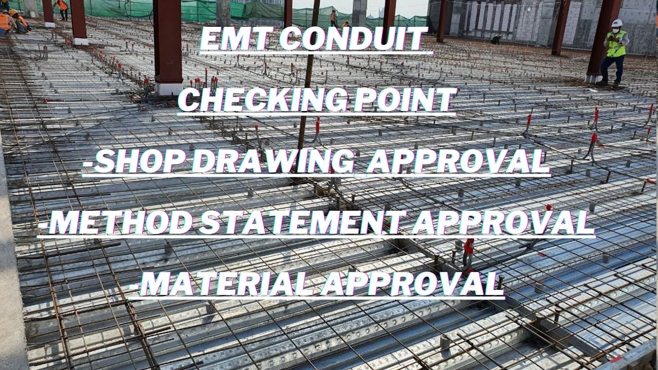 EMT Conduit installation on Steel Structure - YouTube
