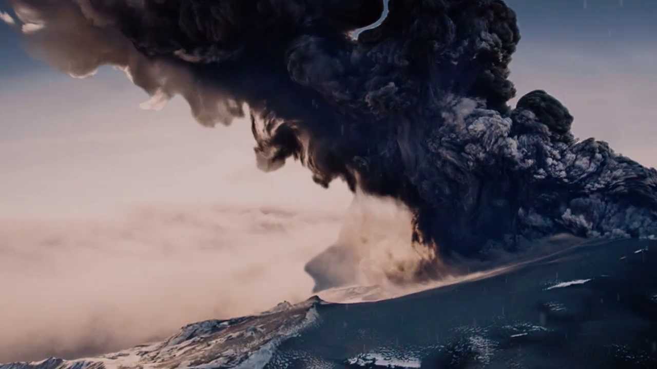 Volcano Still to Video Montage - After Effects - YouTube