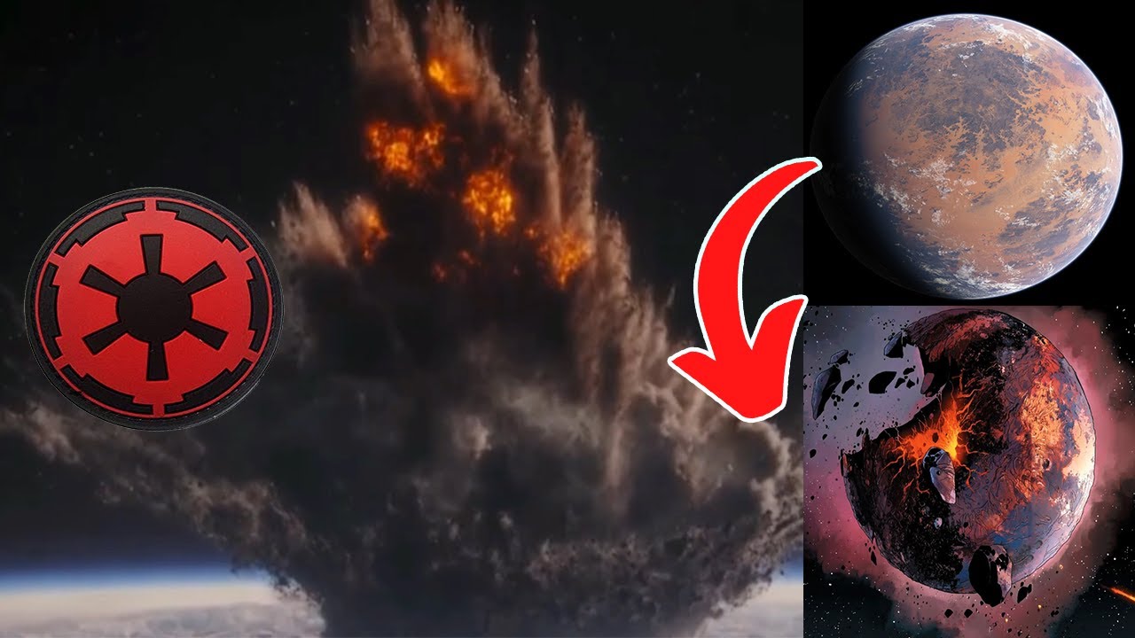 Destroyed Planets In Star Wars