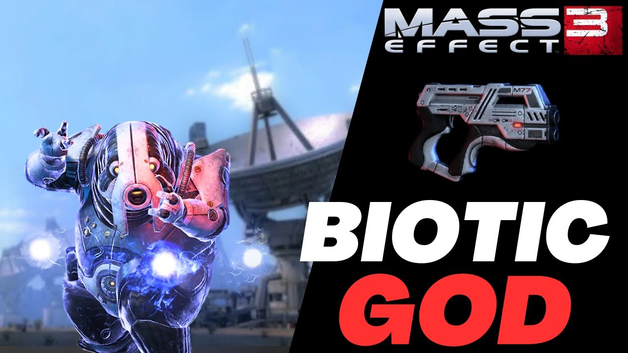 The Biotic God Saves The Galaxy In Mass Effect 3 [Gold] - YouTube