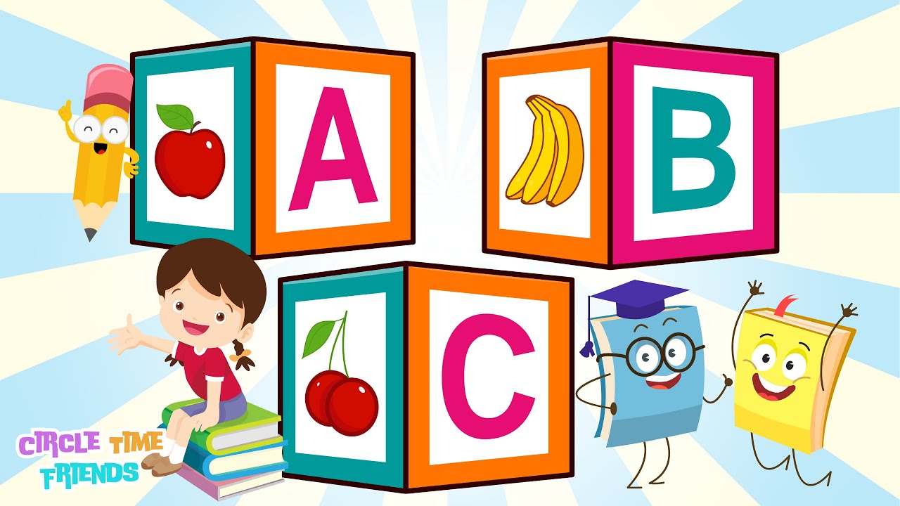 Circle Time Friends: Teach toddlers the Alphabet | ABC song for kids ...