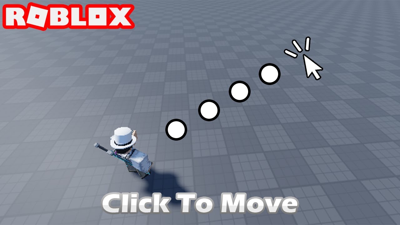 วิธีทำระบบ Click To Move ใน Roblox Studio - YouTube