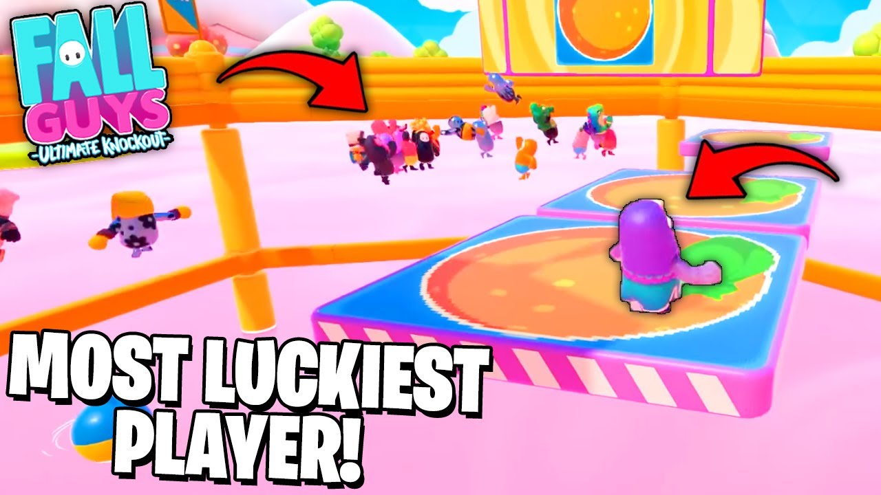 THE MOST *LUCKIEST* PLAYER!! - Fall Guys Funny Moments, Fails, Glitches ...