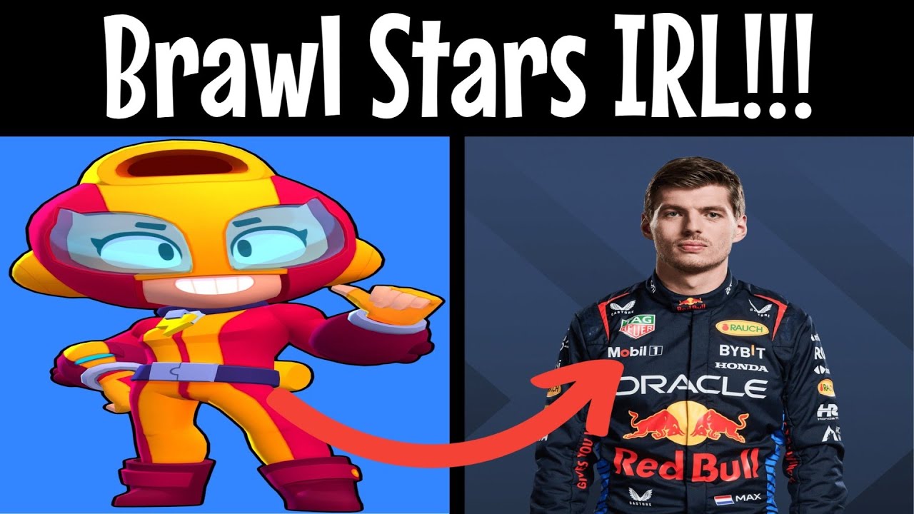 Brawl stars characters in real life!! (3) - YouTube