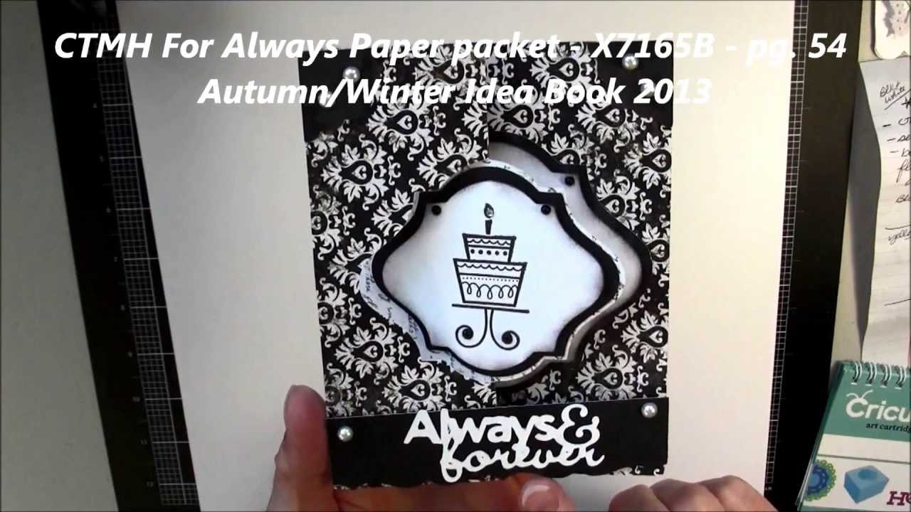 CTMH $10 Triple Stamp Set for National Stamping Month Sept 2013 - YouTube