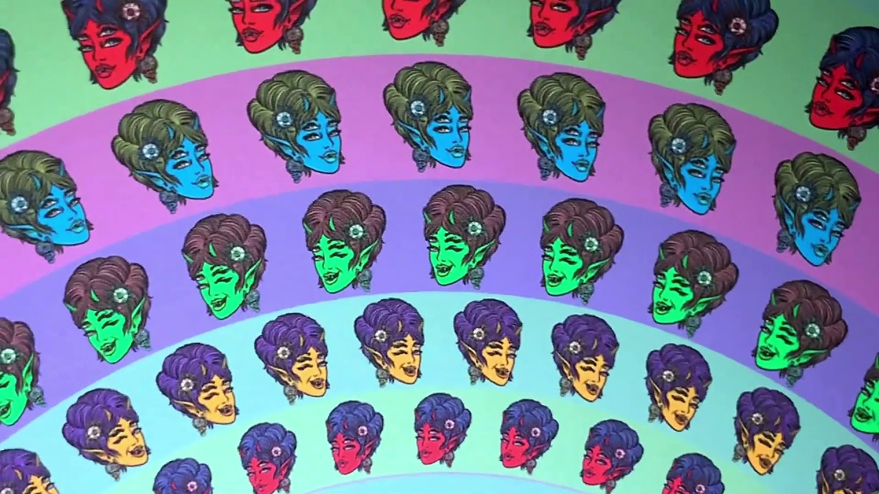 Devilish Lady Animated Record - YouTube