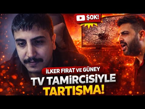 İlker Fırat | Televizyon tamircisi Güney ile kavga ediyor