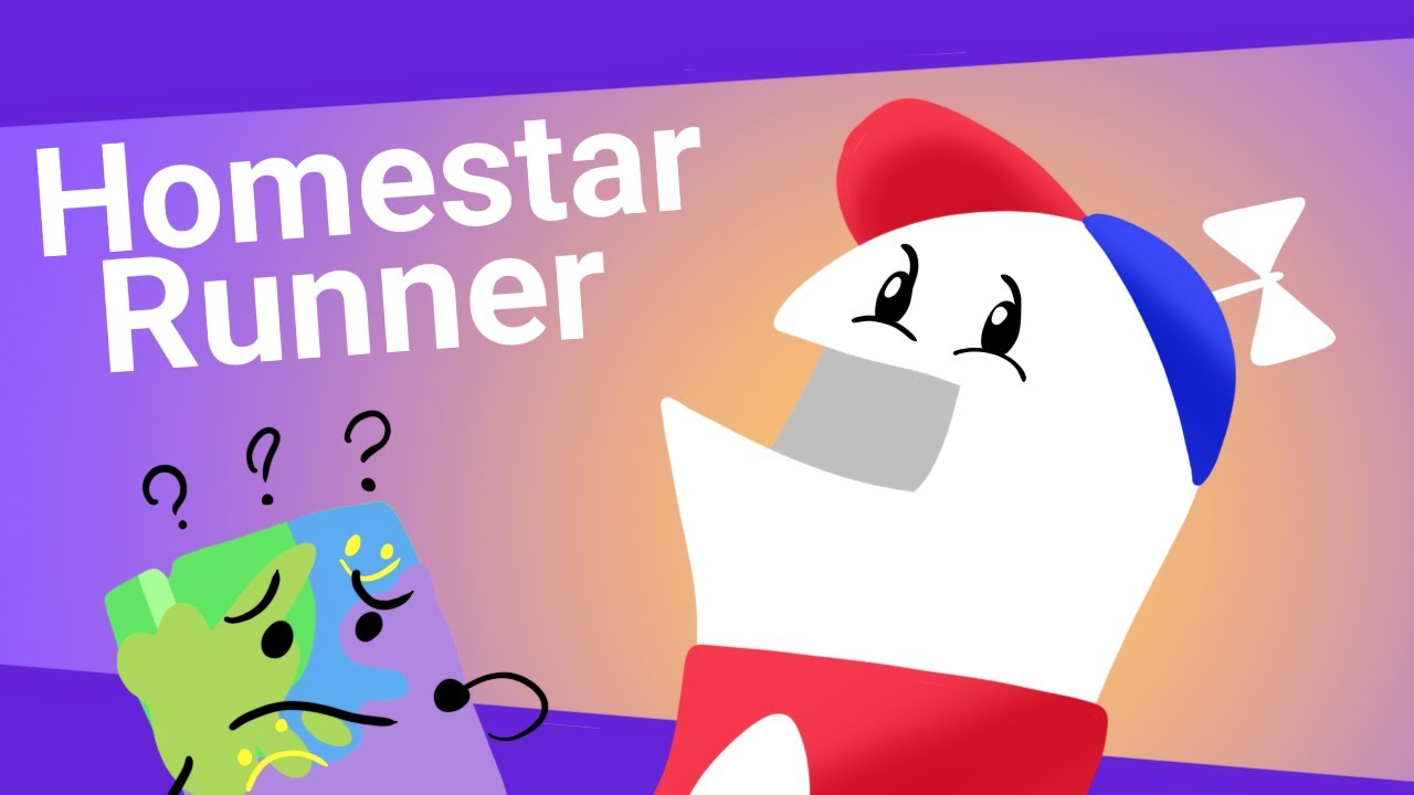 Book meets the real Homestar Runner (BFDI Animation) - YouTube
