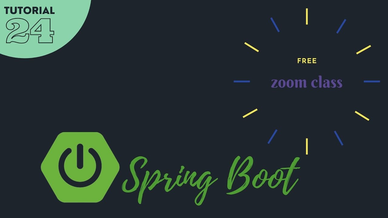 SpringBoot |Tutorial #24 | Free online class - YouTube