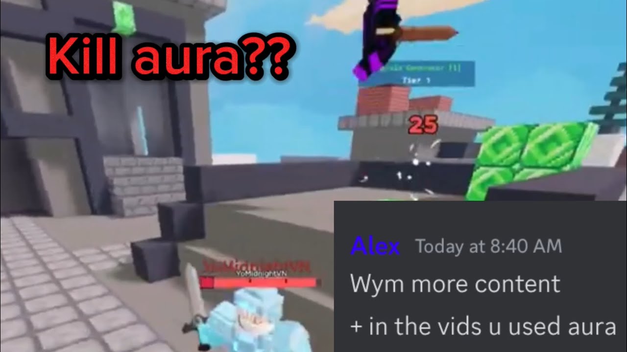 I was exposed for kill aura.. - YouTube