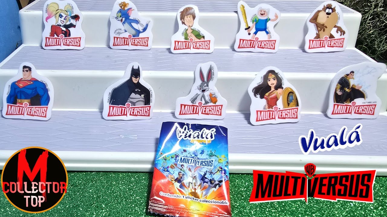 Completamos los 10 Stickers de Vualá Multiversus - YouTube