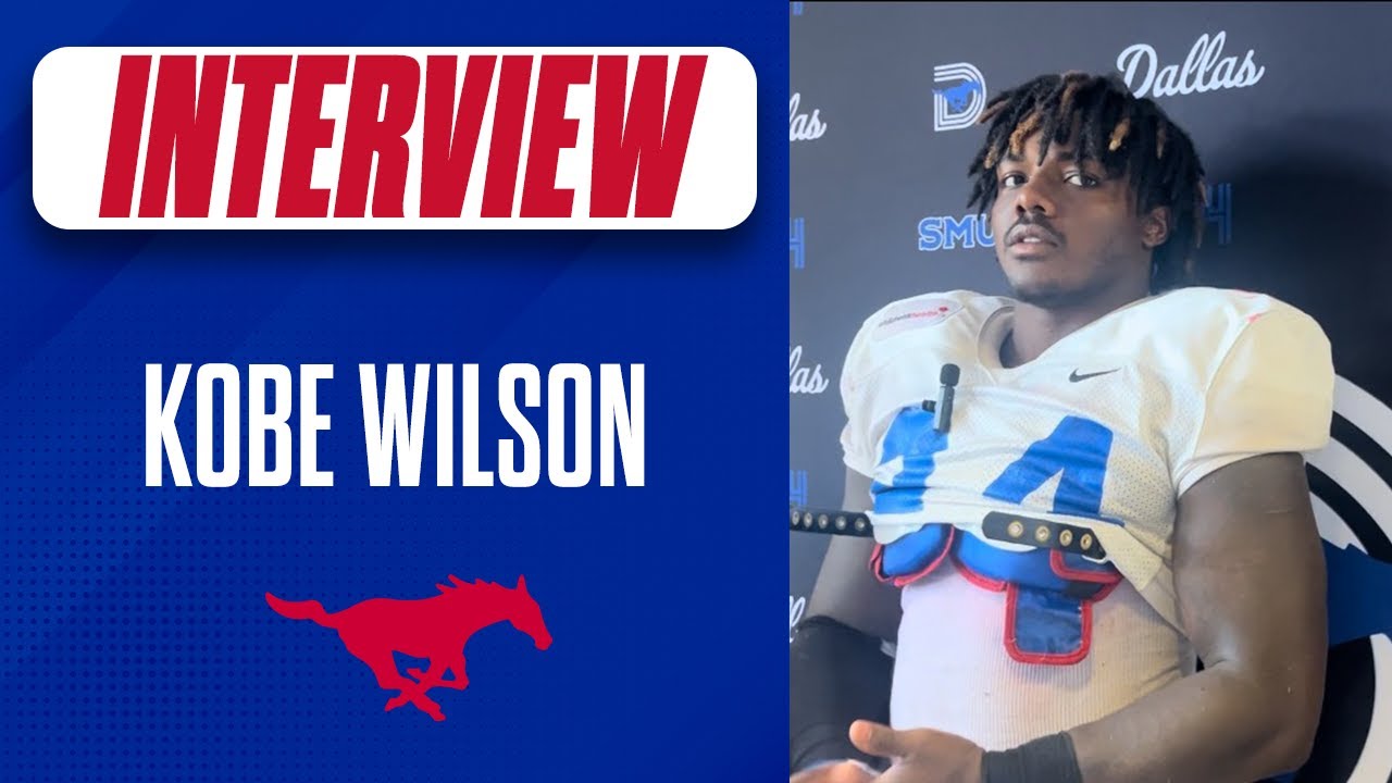 SMU transfer LB Kobe Wilson on adjusting to new defense, competing for ...