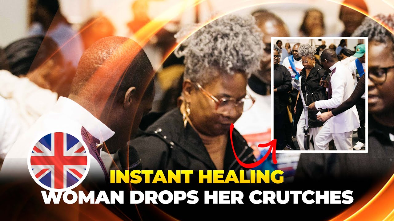 Instant Healing : Woman drops her crutches and walks || Apostle Onório ...