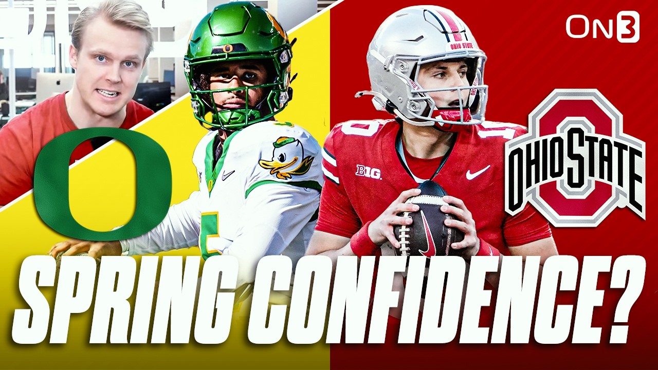 Ohio State Buckeyes vs Oregon Ducks QB Spring Confidence Meter | Sayin ...
