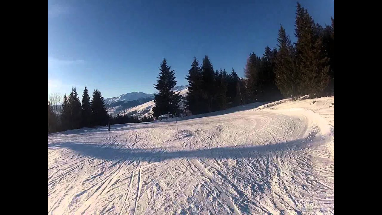 Les Arcs 1800 Vagere slope. GOPR0158.MP4 - YouTube