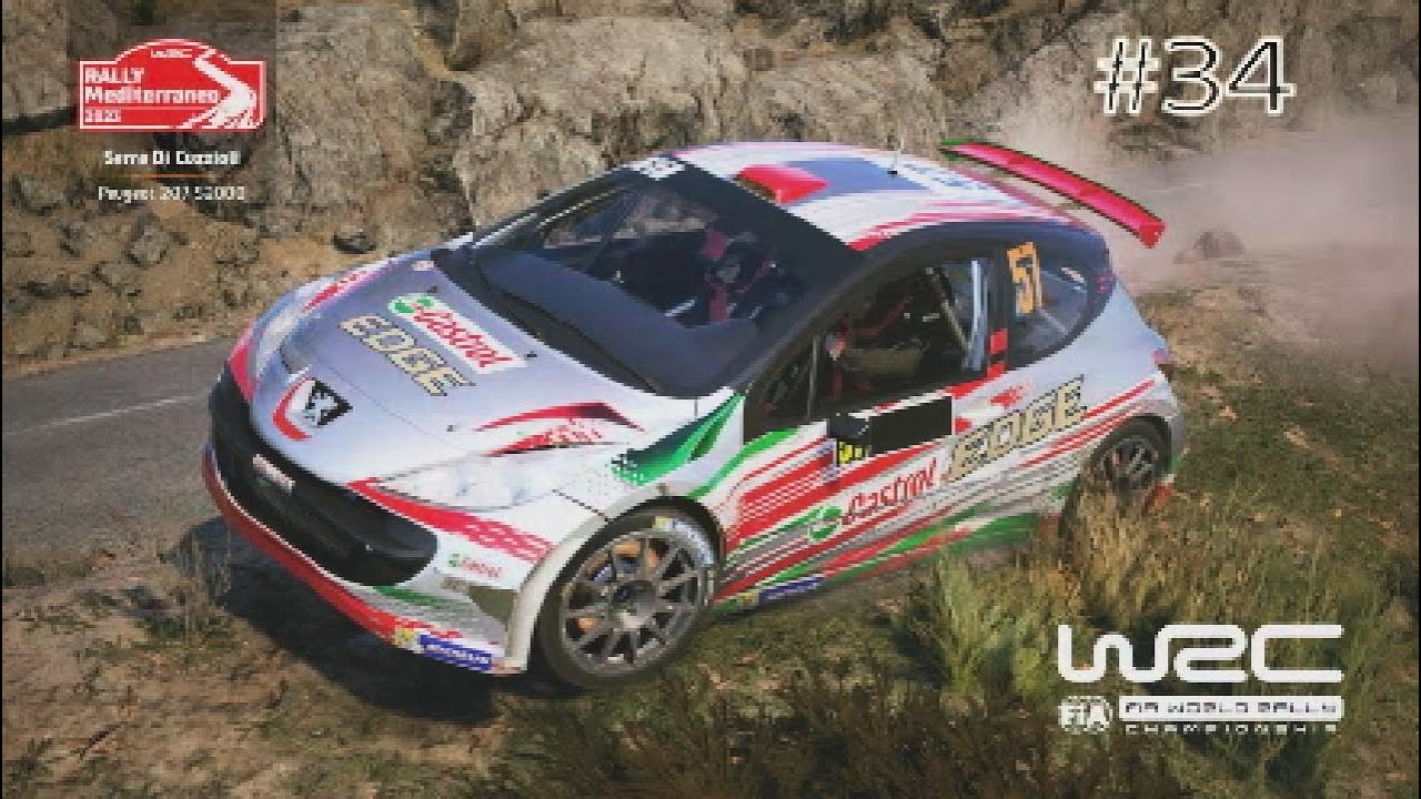 【EA Sports WRC】#34 プジョー207のデビュー戦は地中海ラリー！ - YouTube