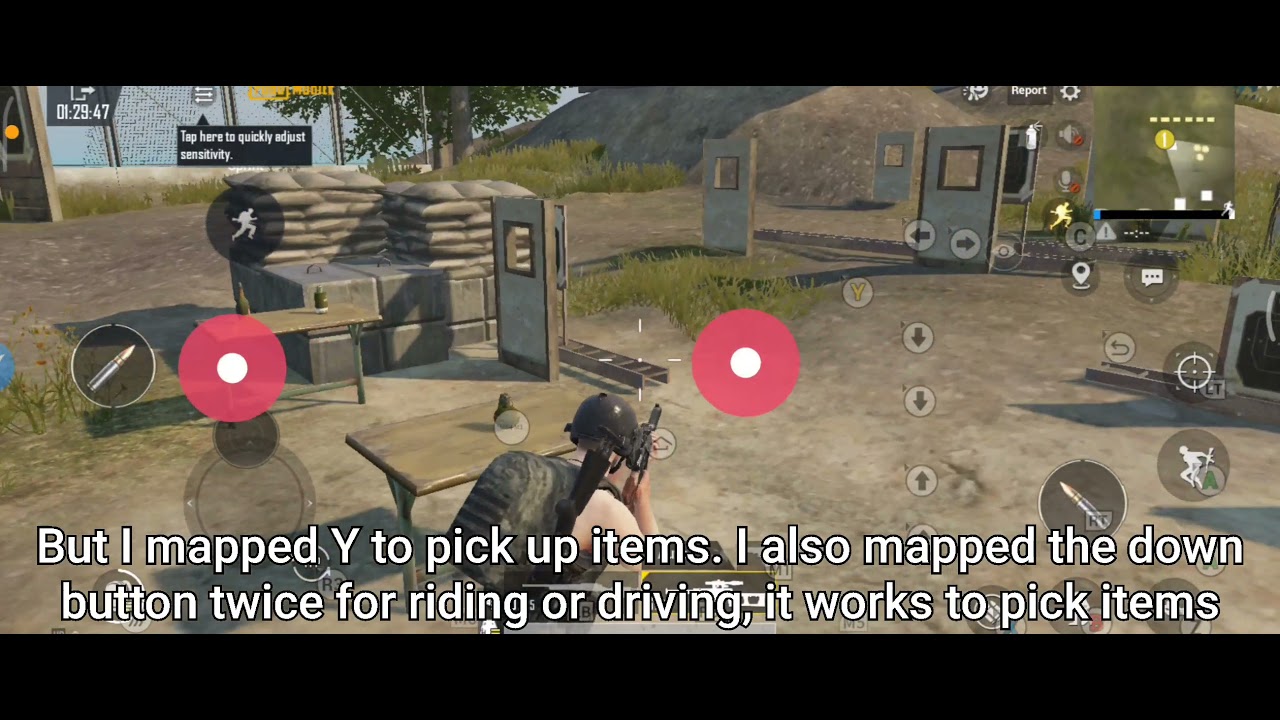 PUBG mapping setup for Flydigi Game Center - YouTube