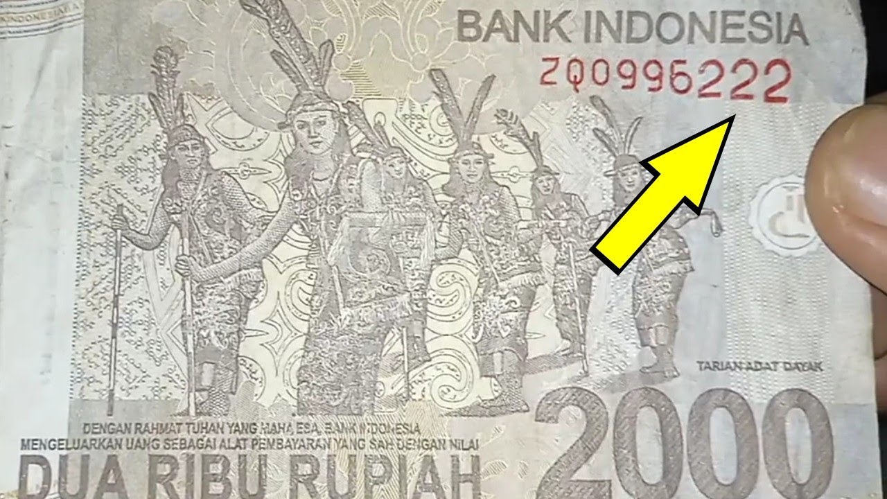 KAMU PUNYA? Uang nomor seri cantik triple 2 - YouTube