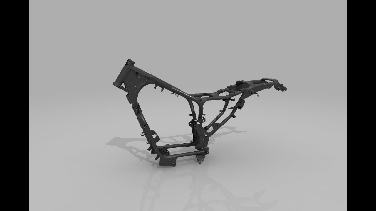 Bike Frame 3D Scanning Case Study - YouTube