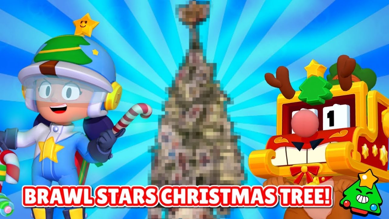 🎄🎅THE BRAWL STARS CHRISTMAS TREE!🎄🌟 - YouTube