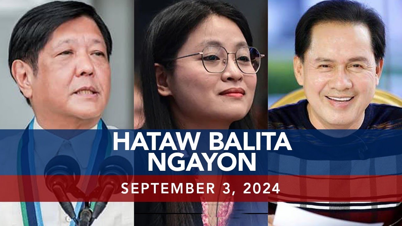 UNTV: Hataw Balita Ngayon | September 3, 2024 - YouTube