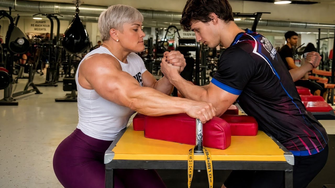 Anna Gronlund Mixed Arm Wrestling Champion Woman - YouTube