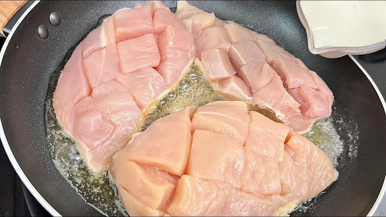 This is the most delicious chicken breast I have ever eaten! Simple ...