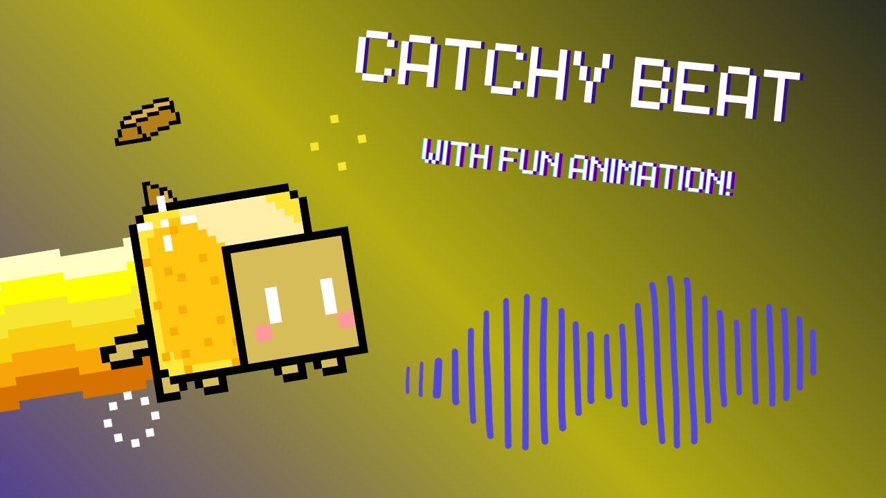 Catchy Beat With Fun Pixel Animation - Pixel Beats Track N°3 - YouTube