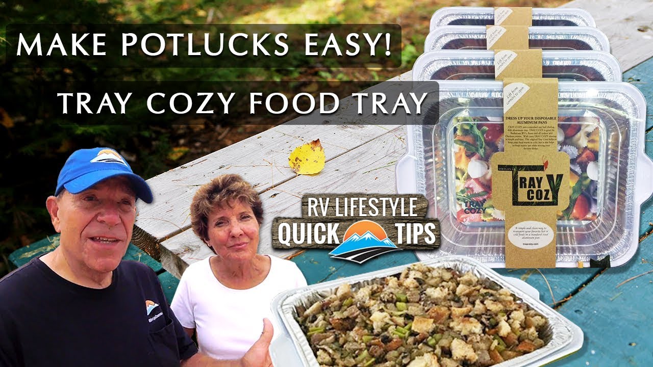 Make Potlucks Easier with Tray Cozy | RV Quick Tip - YouTube