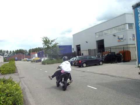 Athena racing 70cc sr - YouTube