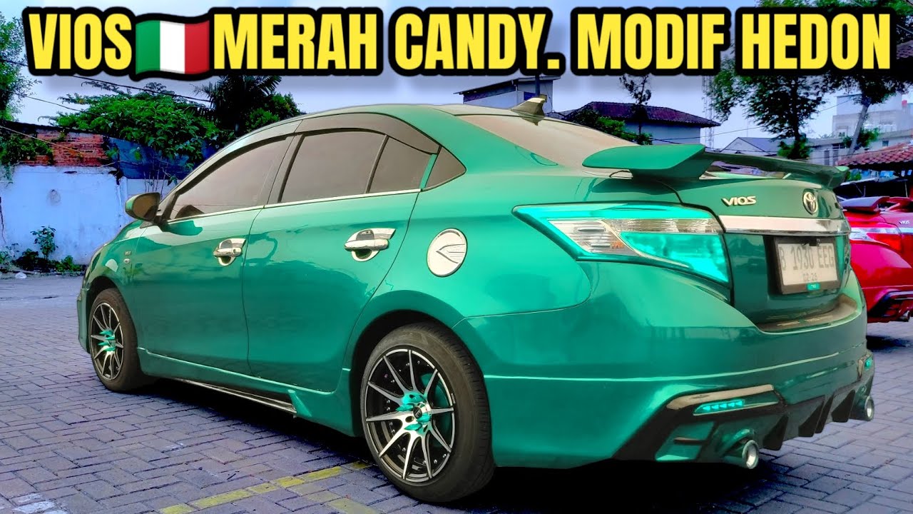 🇮🇹VIOS MERAH CANDY™ UBGRADE FULL HARIAN. COCOK UNTUK ANAK MUDA BAJET ...