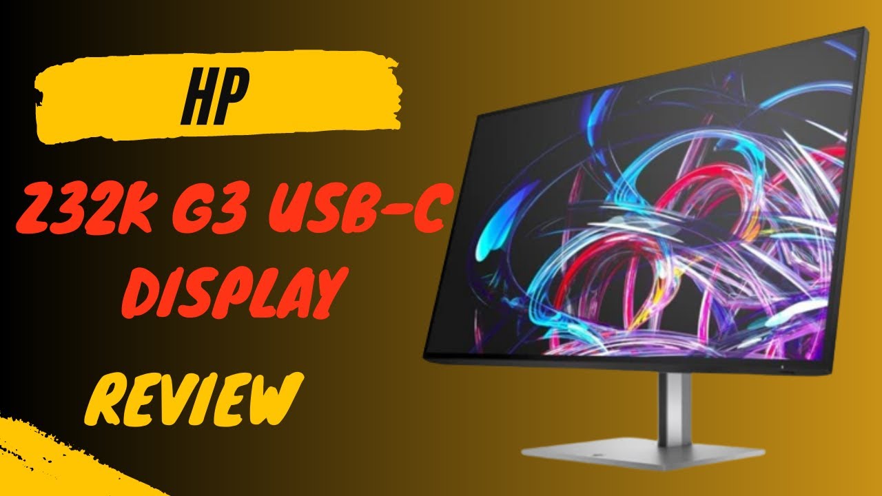 HP Z32k G3: The Ultimate USB-C Display? | Review - YouTube