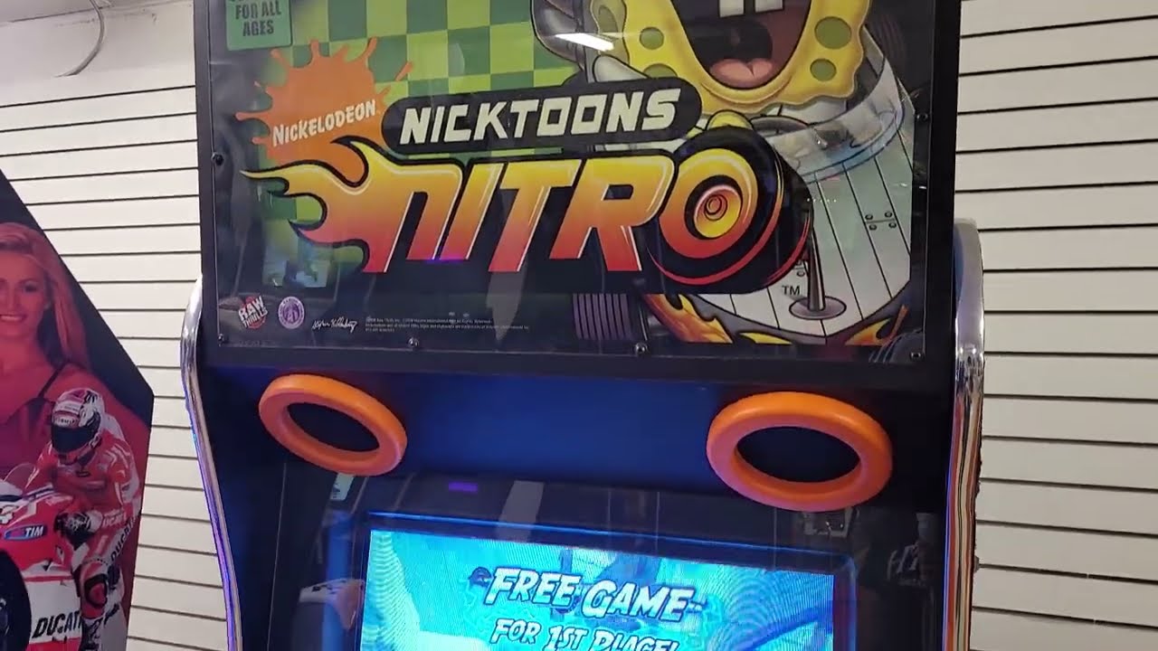 Nicktoons Nitro Racer October Arcade Auction at BidderBros.com - YouTube