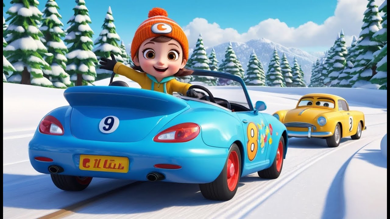 Frozen Cars Song – Who Breaks Free First | Fun Vehicle Song for Kids ...