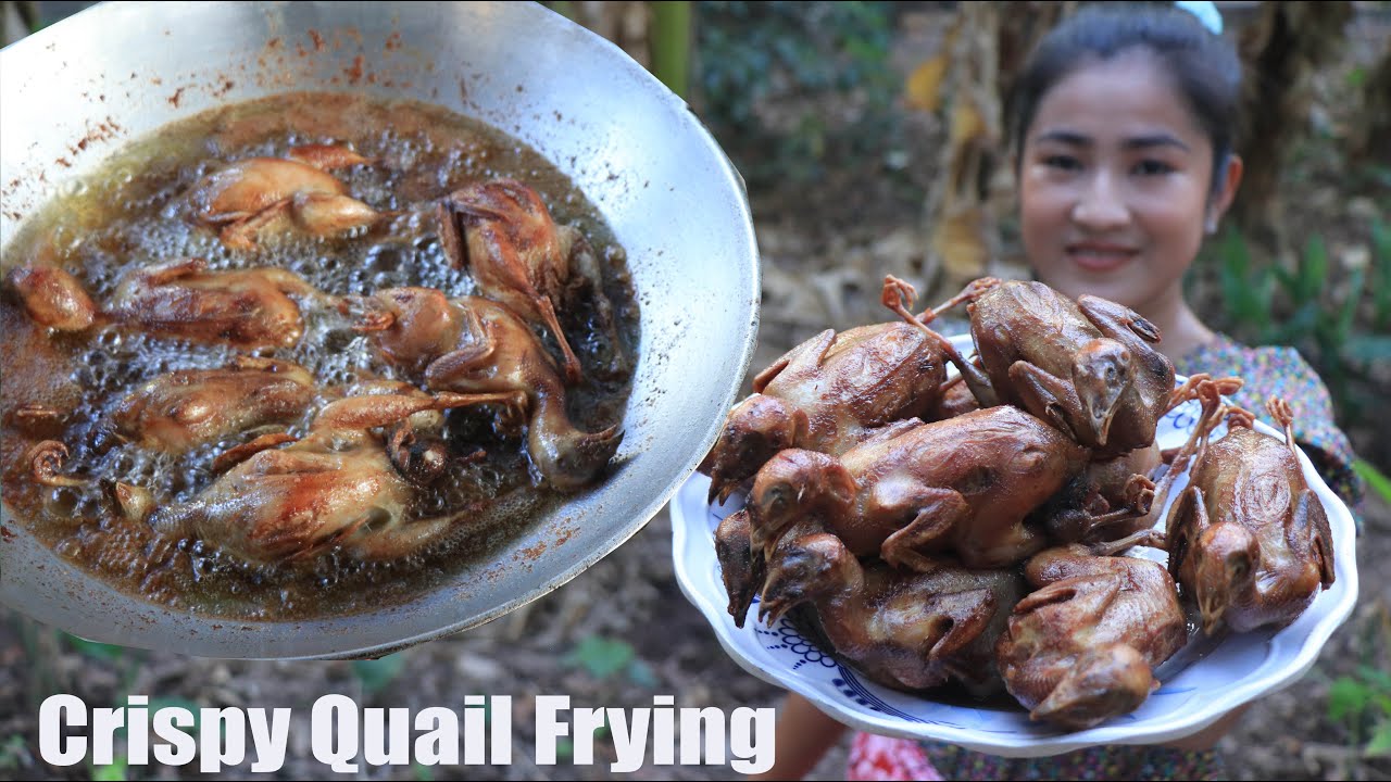 Yummy Fry Quails Recipe / Crispy Quails Cooking / Cooking With Sreypov ...