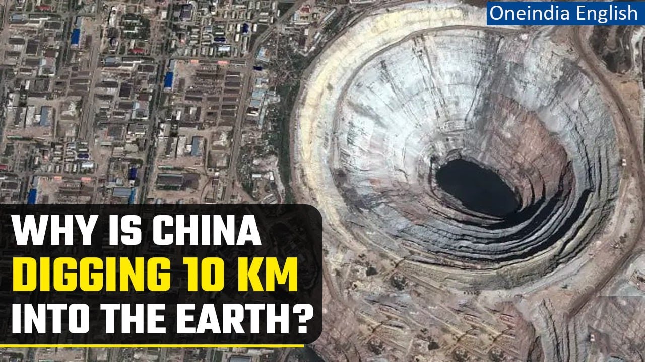 China Starts Digging 10 Kilometre Deep Hole Into Earth In Oil Rich